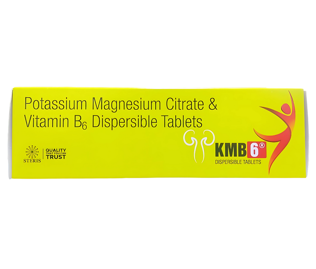 STERIS PHARMA | Potassium magnesium citrate and vitamin b6 tablet : KMB ...