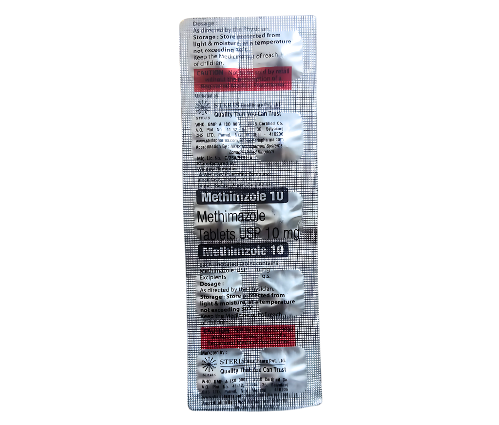 STERIS PHARMA | Methimazole 10mg Tablet: View Uses, Benefits, Price ...