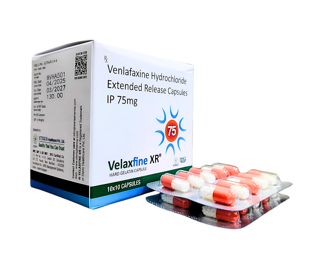 STERIS PHARMA | Venlafaxine Hydrochloride 75 mg | Uses, Side Effects ...