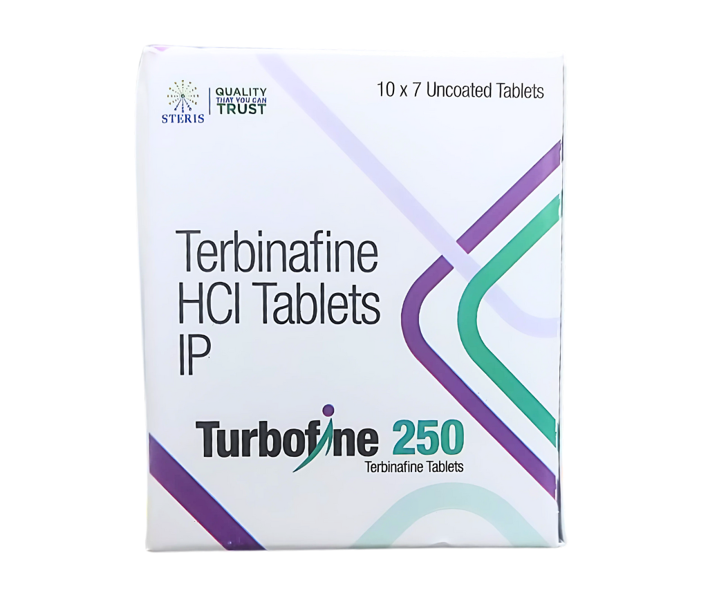 STERIS PHARMA | terbinafine 250 mg uses, dosage, side effects