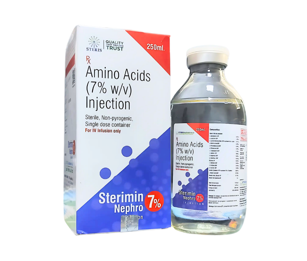 STERIS PHARMA | Amino Acid Injection Price in Steris Healthcare.