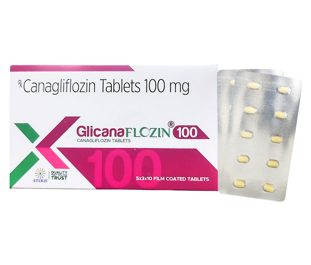 STERIS PHARMA | Canagliflozin 100mg Tab Price Affordable By Steris ...
