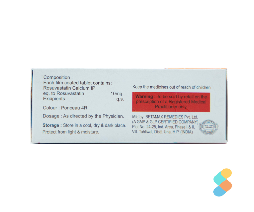 SUPRAMEDS | Rozucyn - Rosuvastatin 10 mg medicines | Cholesterol ...