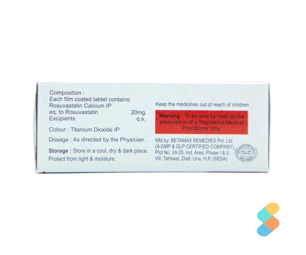 SUPRAMEDS | Rozucyn 20 | Cholesterol Lowering tablets | Prescription ...