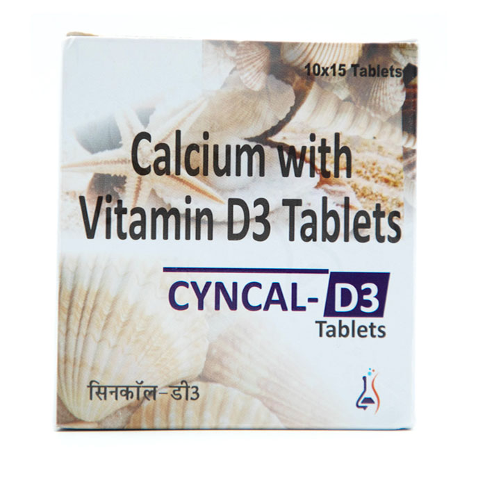 SUPRAMEDS | Cyncal D3 Tablets - Calcium Carbonate Tablets | Online ...
