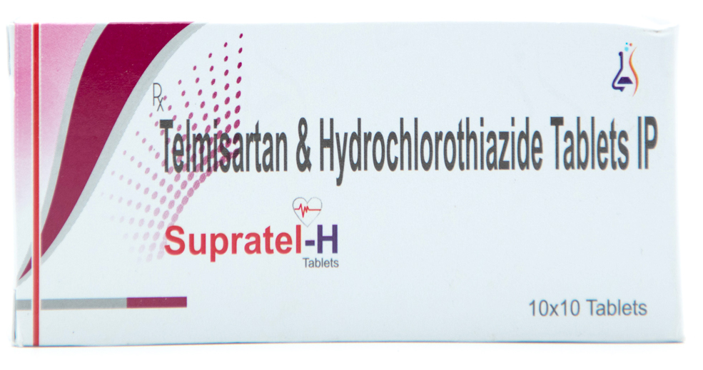 SUPRAMEDS | Supratel-h Tablets | Telmisartan & Hydrochlorothiazide ...