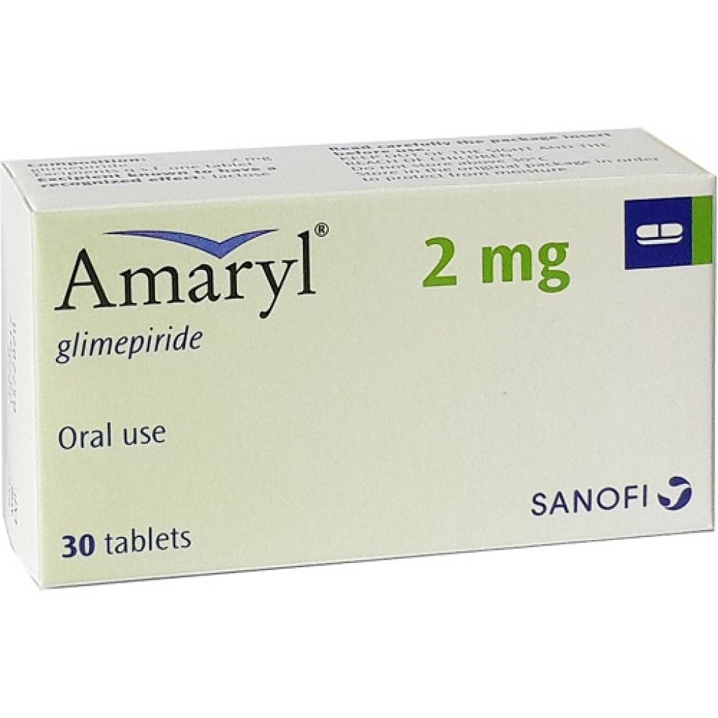 AMARYL 2MG 10 TABLETS | HnG Online Pharmacy