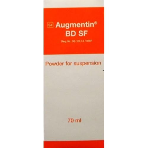 AUGMENTIN BD SF 70ML SYRUP | HnG Online Pharmacy
