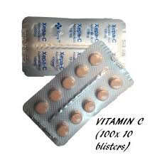 VITAMIN C 100MG TABLETS 10 BLISTER | HnG Online Pharmacy
