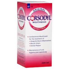 CORSODYL MOUTHWASH ORIGINAL 200ML | HnG Online Pharmacy