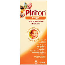 PIRITON UK SYRUP 150ML | HnG Online Pharmacy