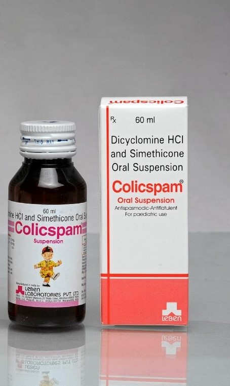COLICSPAM ORAL SUSPENSION PAEDIATRIC 60ML | HnG Online Pharmacy