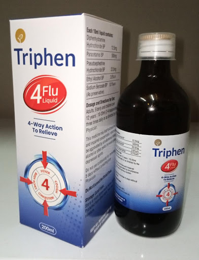 TRIPHEN 4FLU 100ML SYRUP | HnG Online Pharmacy