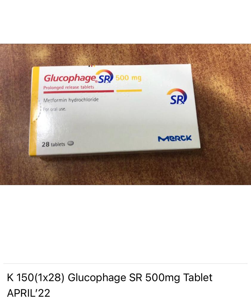GLUCOPHAGE 500MG XR 15s TABLET | HnG Online Pharmacy