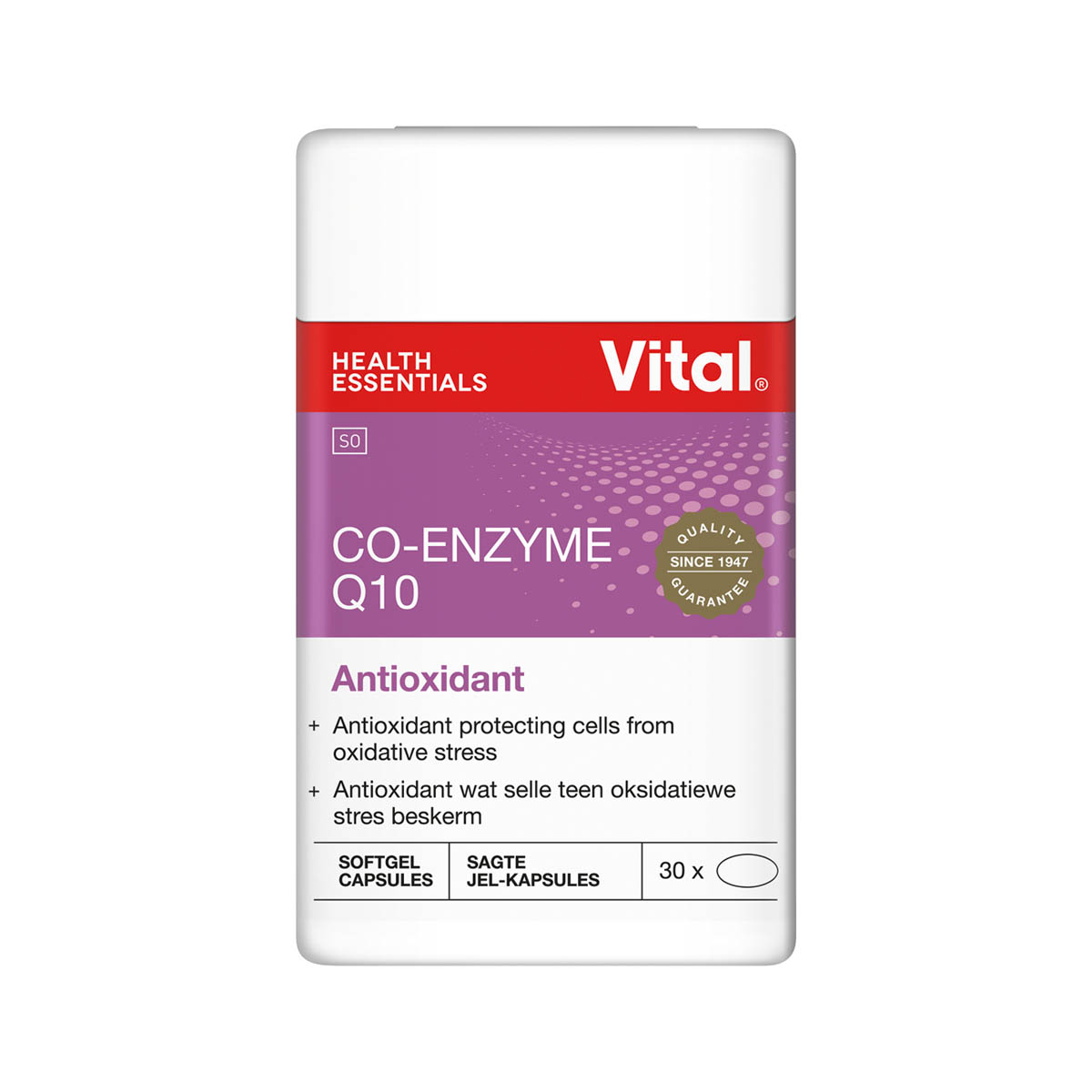 VITAL COENZYME Q10 30s CAPSULE | HnG Online Pharmacy