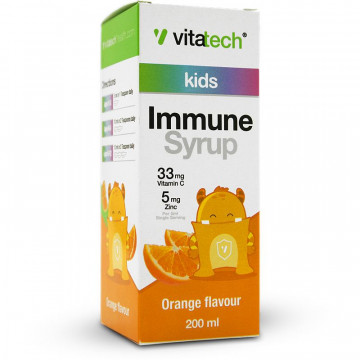 VITATECH KIDS IMMUNE SYRUP 200ml ASSORTED FLAVOUR | HnG Online Pharmacy