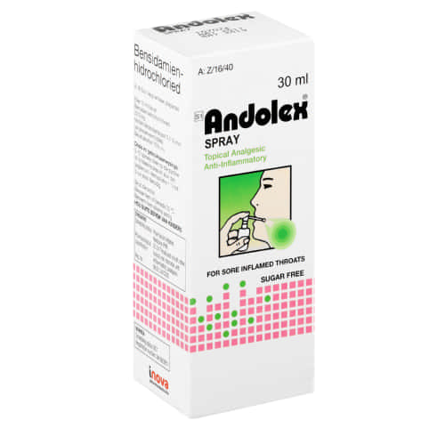ANDOLEX SPRAY 30ml | HnG Online Pharmacy