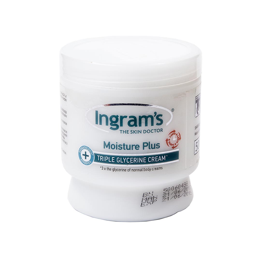 INGRAM'S MOISTURE PLUS TRIPLE GLYCERINE CREAM 500ml | HnG Online Pharmacy