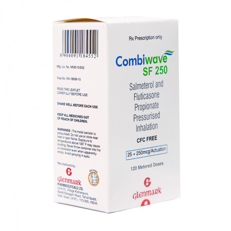 COMBIWAVE SF 25/250 120doses INHALER | HnG Online Pharmacy