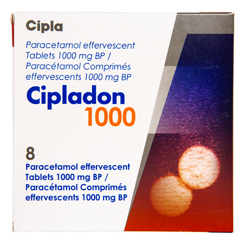 CIPLADON 1000mg 8s TABLET