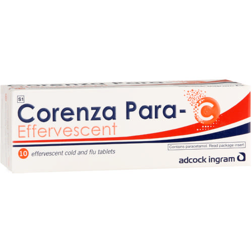CORENZA PARA C 10s EFFERVESCENT TABLET