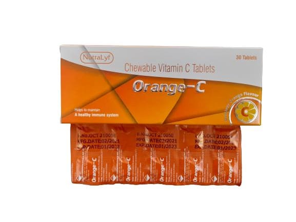 ORANGE C 30s CHEWABLE TABLET | HnG Online Pharmacy