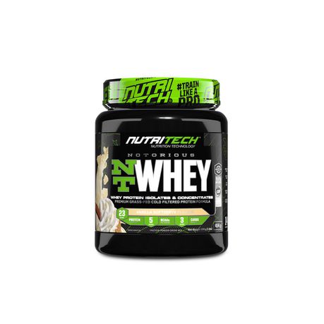 NUTRITECH NOTORIOUS WHEY PROTEIN POWDER VANILLA SOFTSERVE FLAVOUR 454gm ...