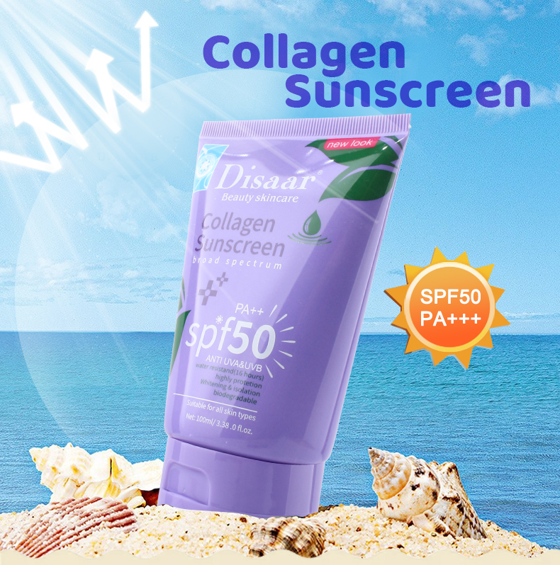 DISAAR COLLGEN SUNSCREEN SPF50 100ml CREAM | HnG Online Pharmacy
