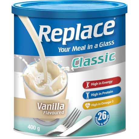 REPLACE CLASSIC 400GM POWDER VANILLA | HnG Online Pharmacy