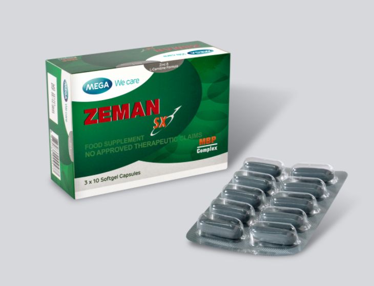 ZEMAN SX 30 CAPSULES | HnG Online Pharmacy