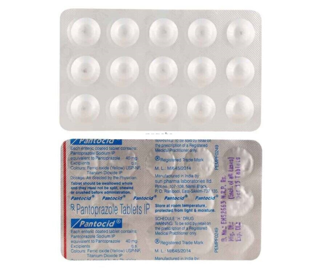 NKH Medzone | PANTOCID 40MG TAB 15